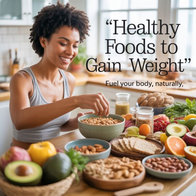 11 Healthy Foods to Gain Weight Fast and Naturally - GraceWithHealth